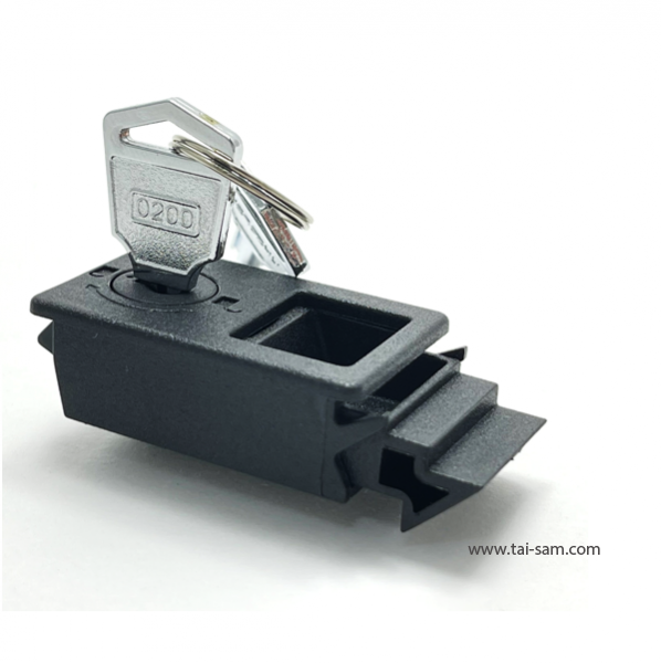 推入鎖定.帶鎖心.快速扣件 MS-725-0200