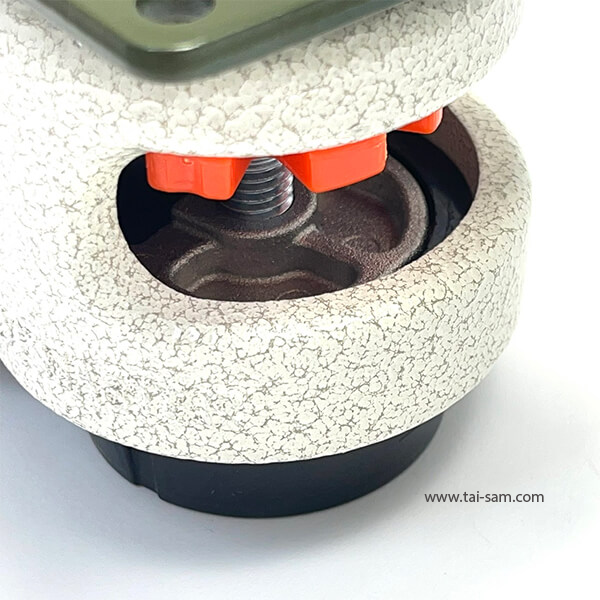 Adjustable Leveling Caster.Load capacity: 750KG TM-100F
